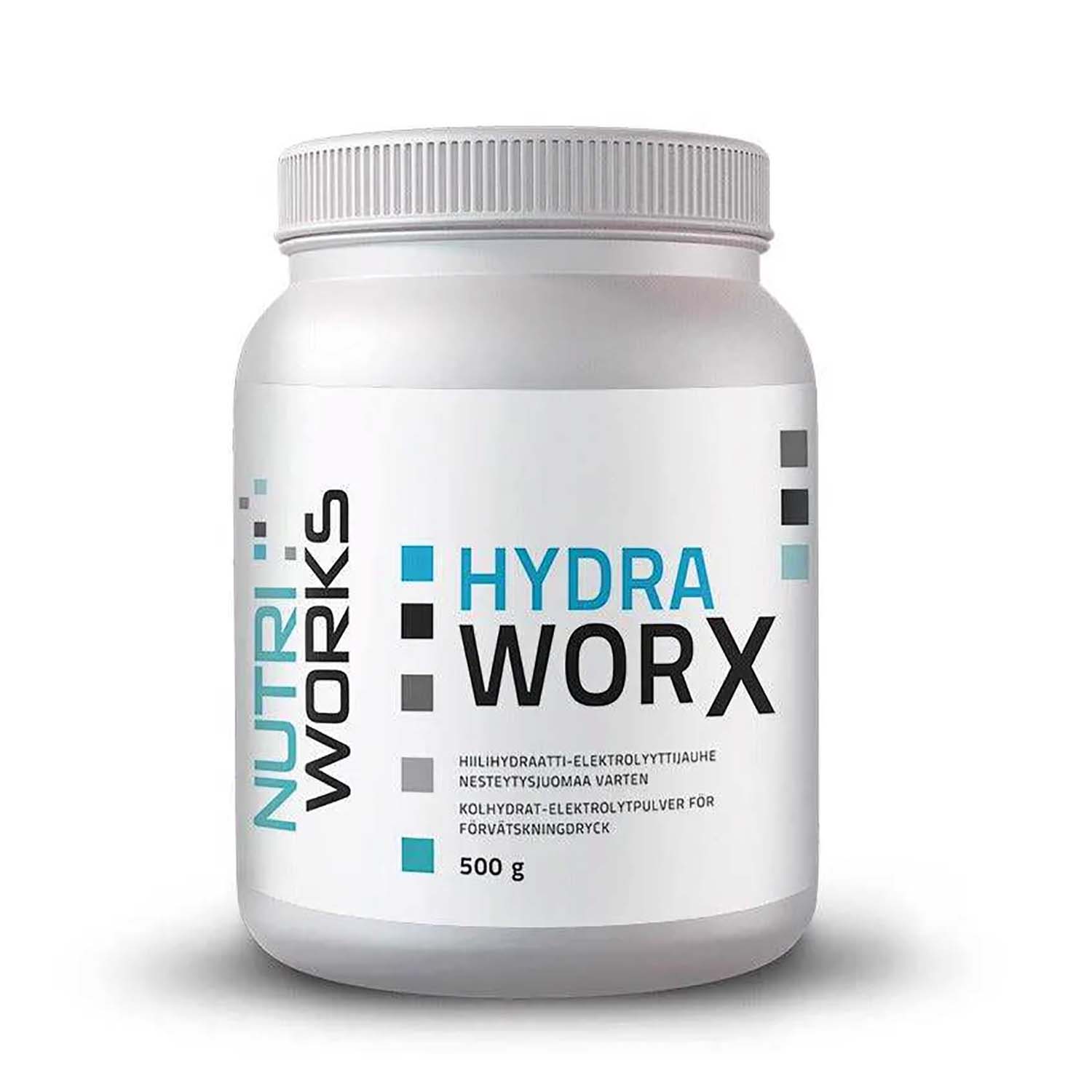 Hydra Worx – Carbohydrate Electrolyte Powder 500 g – Nordic Immunity Supplements