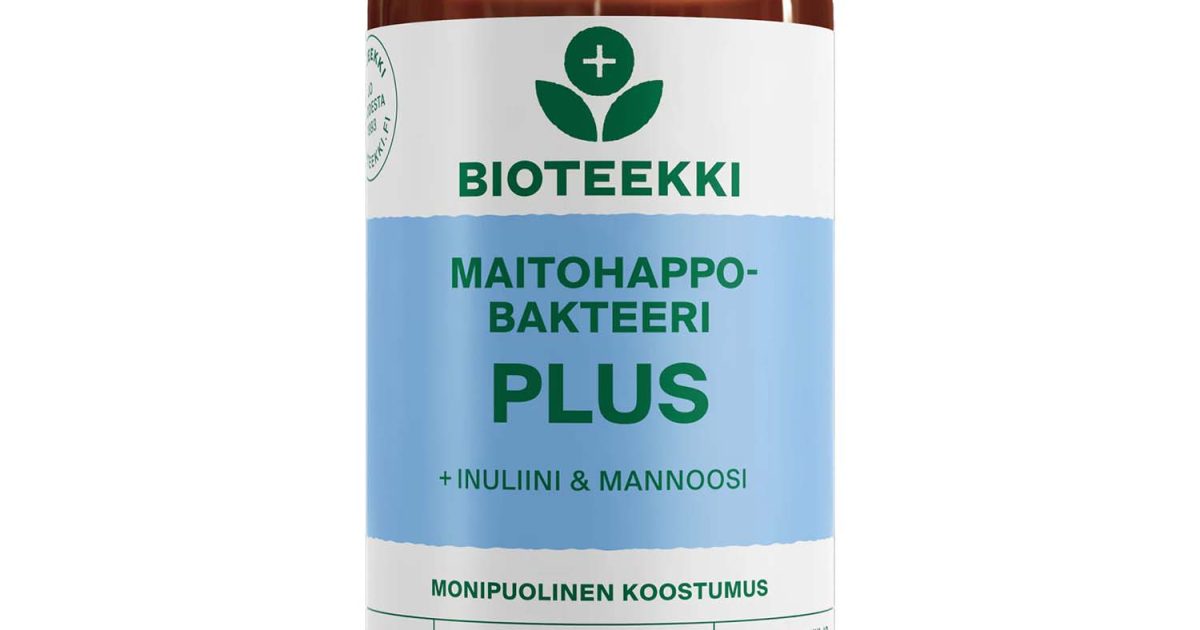 Lactic acid bacteria PLUS + Inulin & Mannose 100 caps. – Nordic ...