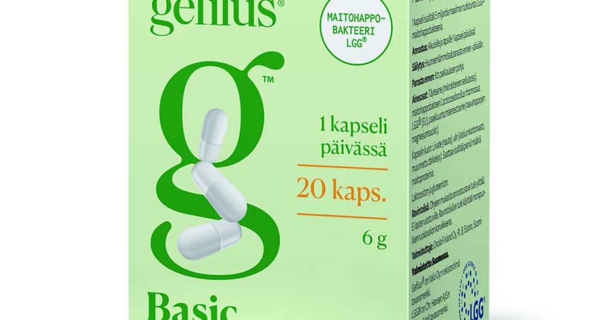 Basic Lactic Acid Bacteria 20 capsules – Nordic Immunity Supplements